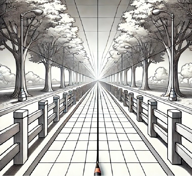 Visual Foundations – Drawing Depth & Perspective (Level 1) – J-Tech Academy